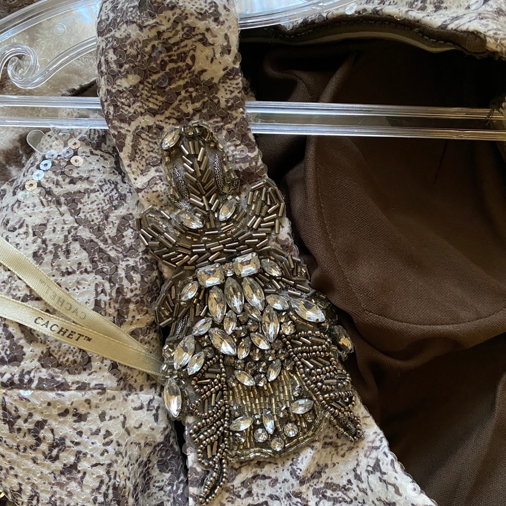 Snake Skin Prom Dress - Gem